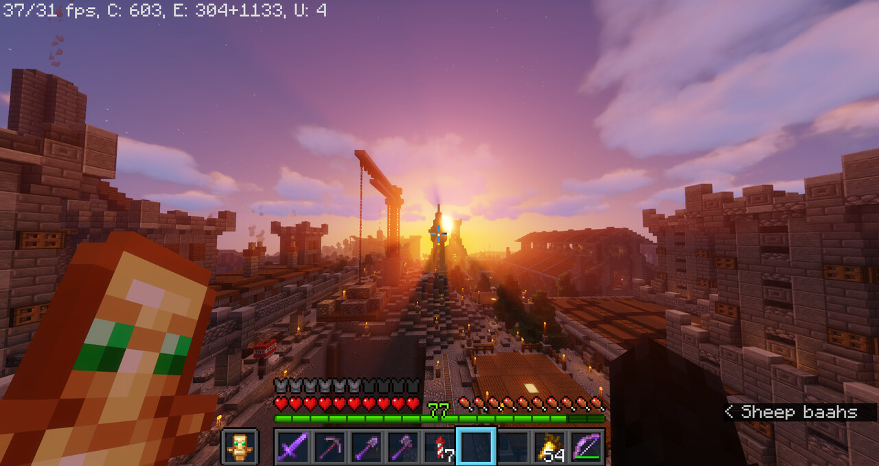 Storm's HUD Minecraft Texture Pack