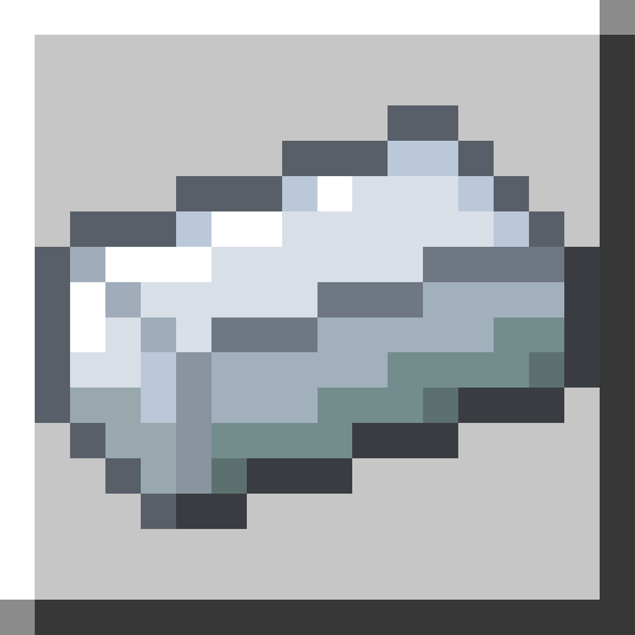 Better Programmer Art Iron Ingot (1.7-1.16) Minecraft Texture Pack