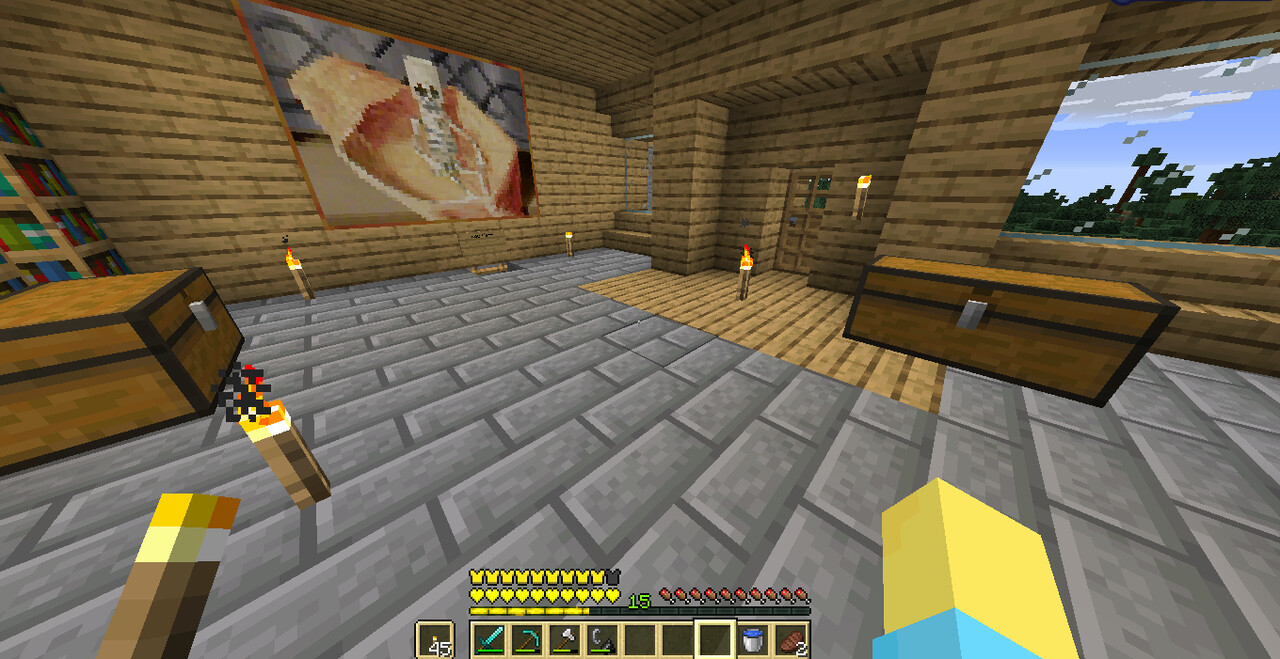 Yellow GUI Minecraft Texture Pack