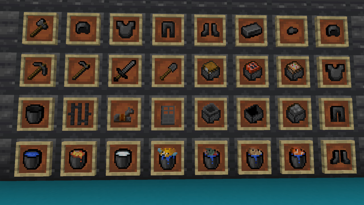 Dark Iron Minecraft Texture Pack