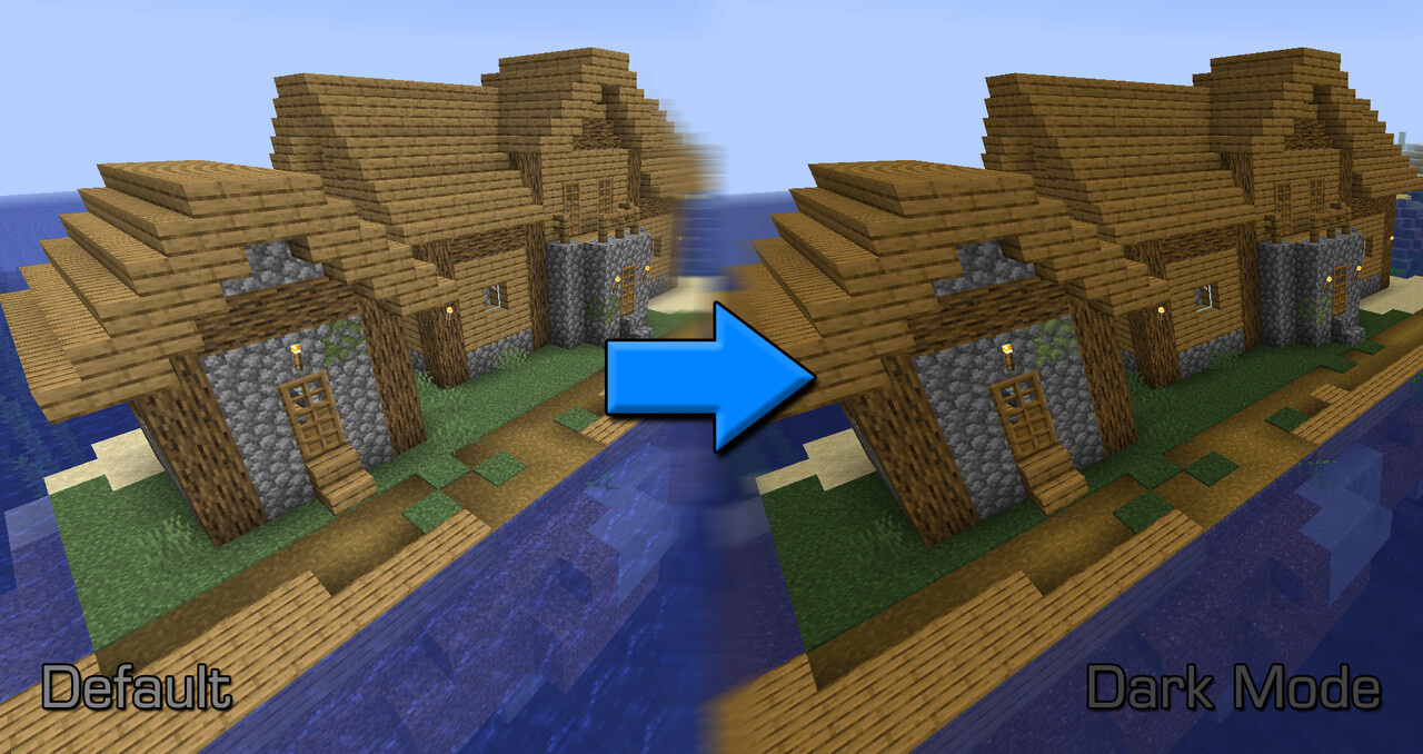 Minecraft Dark Mode: Bringing the Dahkniss Minecraft Texture Pack