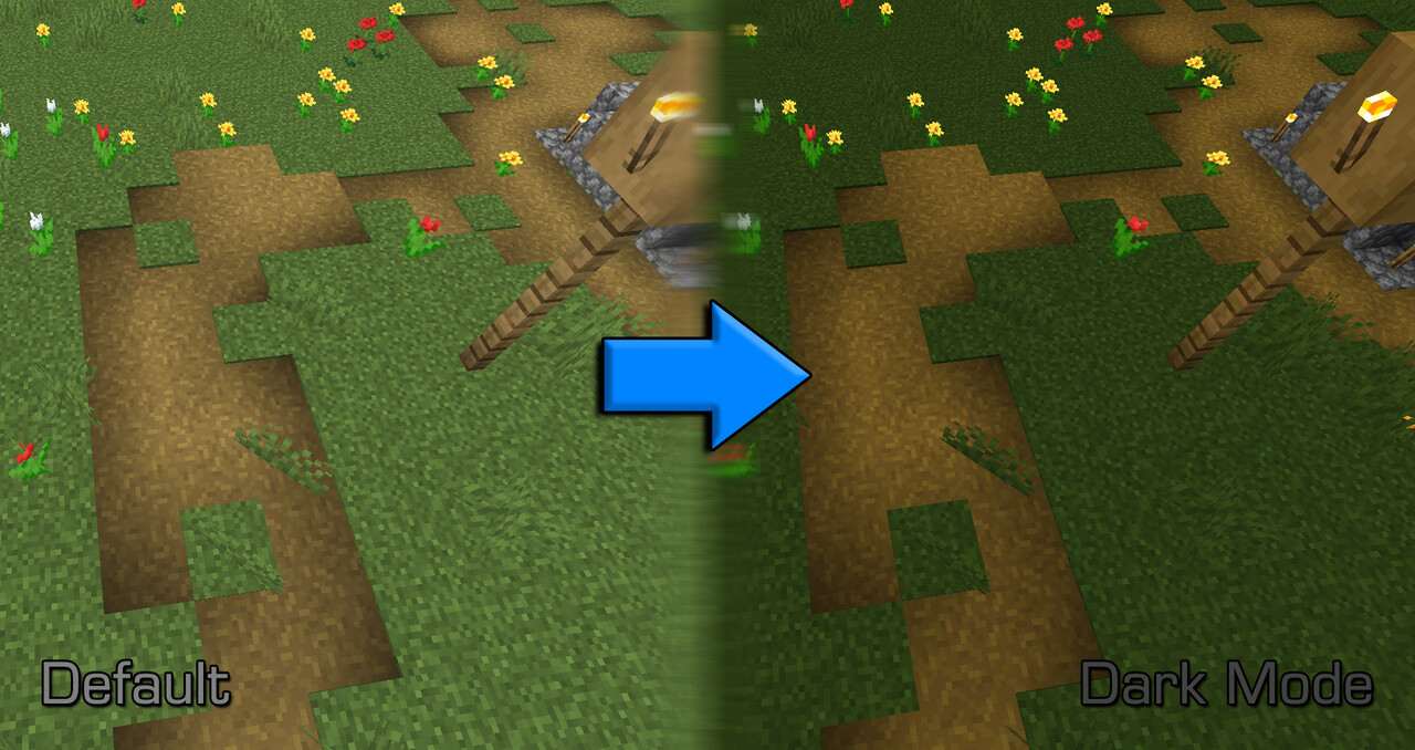 Minecraft Dark Mode: Bringing the Dahkniss Minecraft Texture Pack