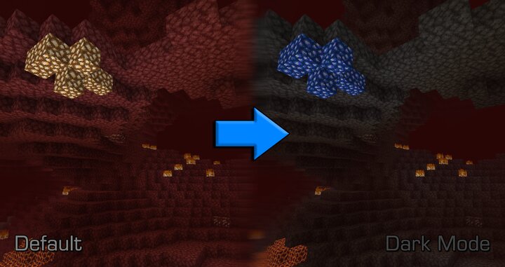 Minecraft Dark Mode: Bringing the Dahkniss Minecraft Texture Pack