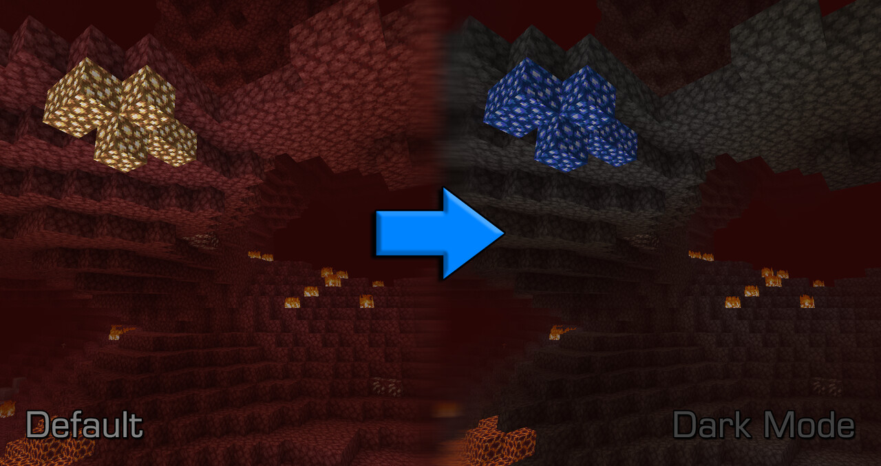 Minecraft Dark Mode: Bringing the Dahkniss Minecraft Texture Pack