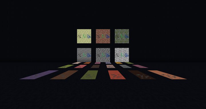 [1.16.5] CTM Ore Overlays Minecraft Texture Pack