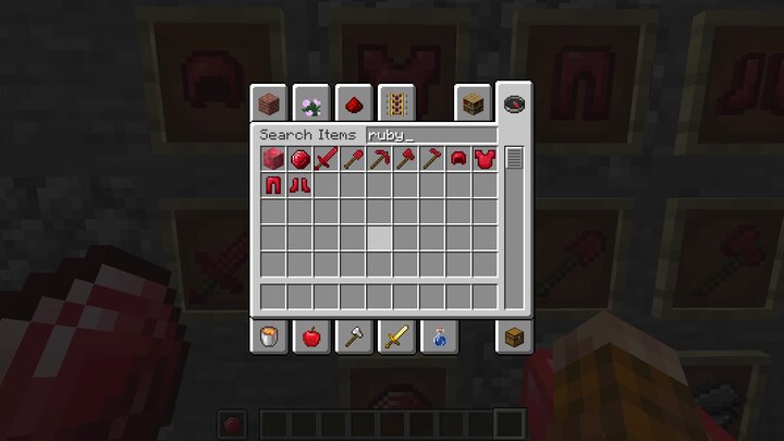 Ruby: Netherite Resource Pack Minecraft Texture Pack