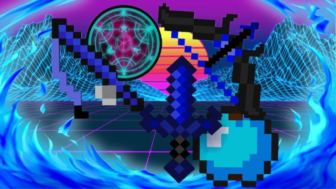 BLEU-pack-PVP/ tecknocif Minecraft Texture Pack