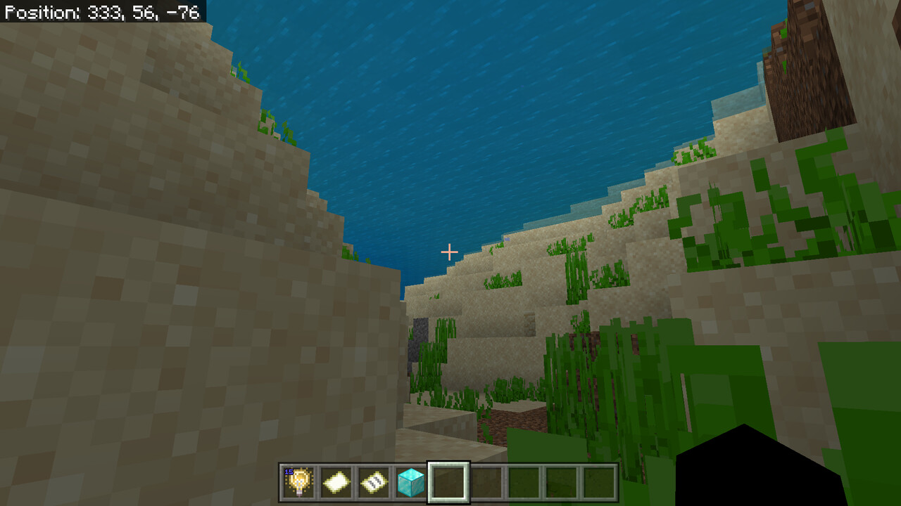 No More Underwater Fog Minecraft Texture Pack