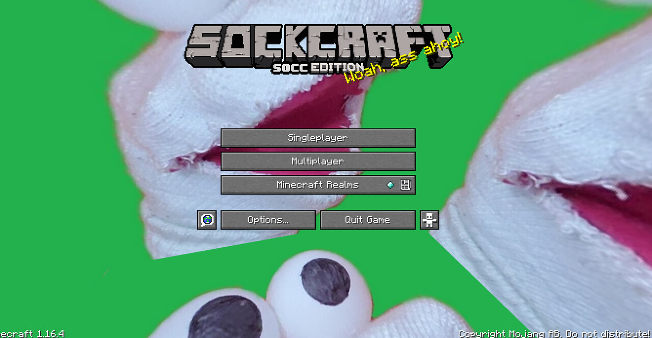 Sock Pack Minecraft Texture Pack