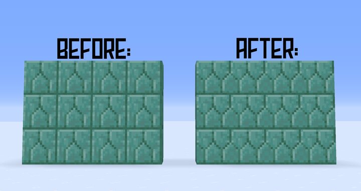 Tileable Prismarine Bricks Minecraft Texture Pack