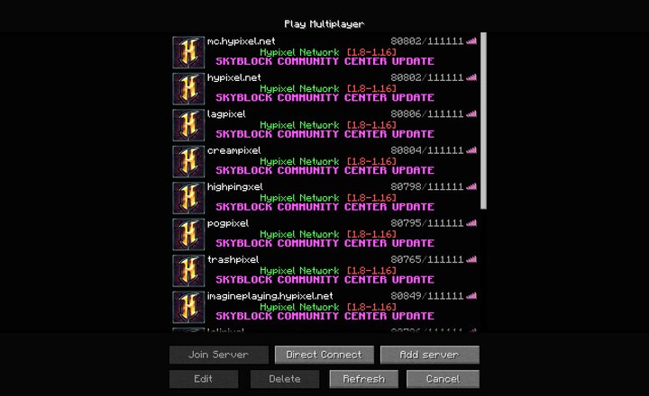 [UI] Pink Hotbar Minecraft Texture Pack