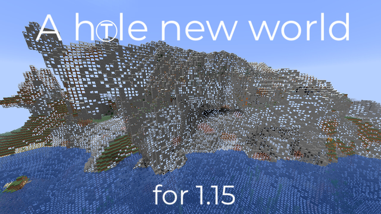 A hole new world Minecraft Texture Pack