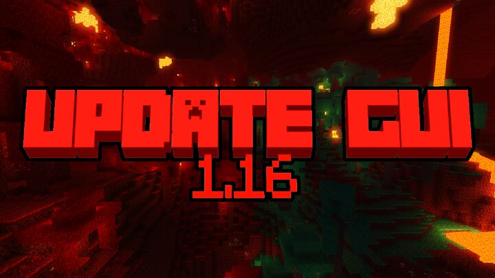 Update GUI 1.16 Minecraft Texture Pack