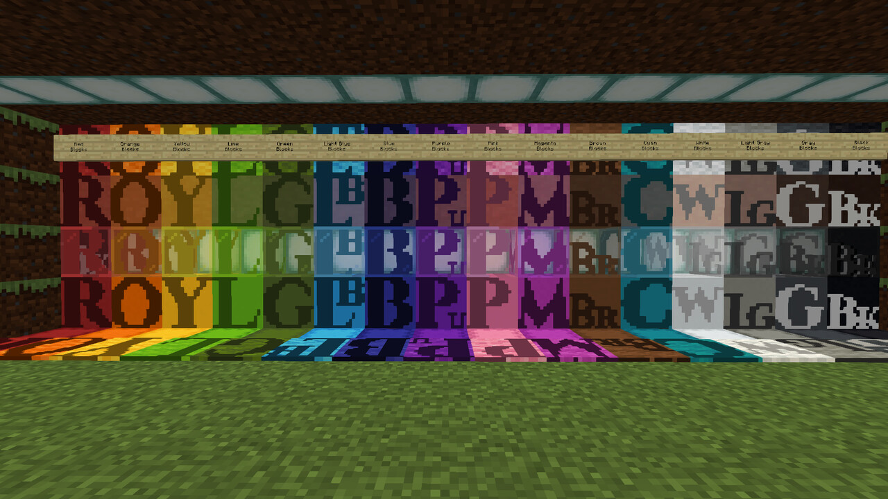 Luxcraft: Texture Pack for the Colorblind Minecraft Texture Pack