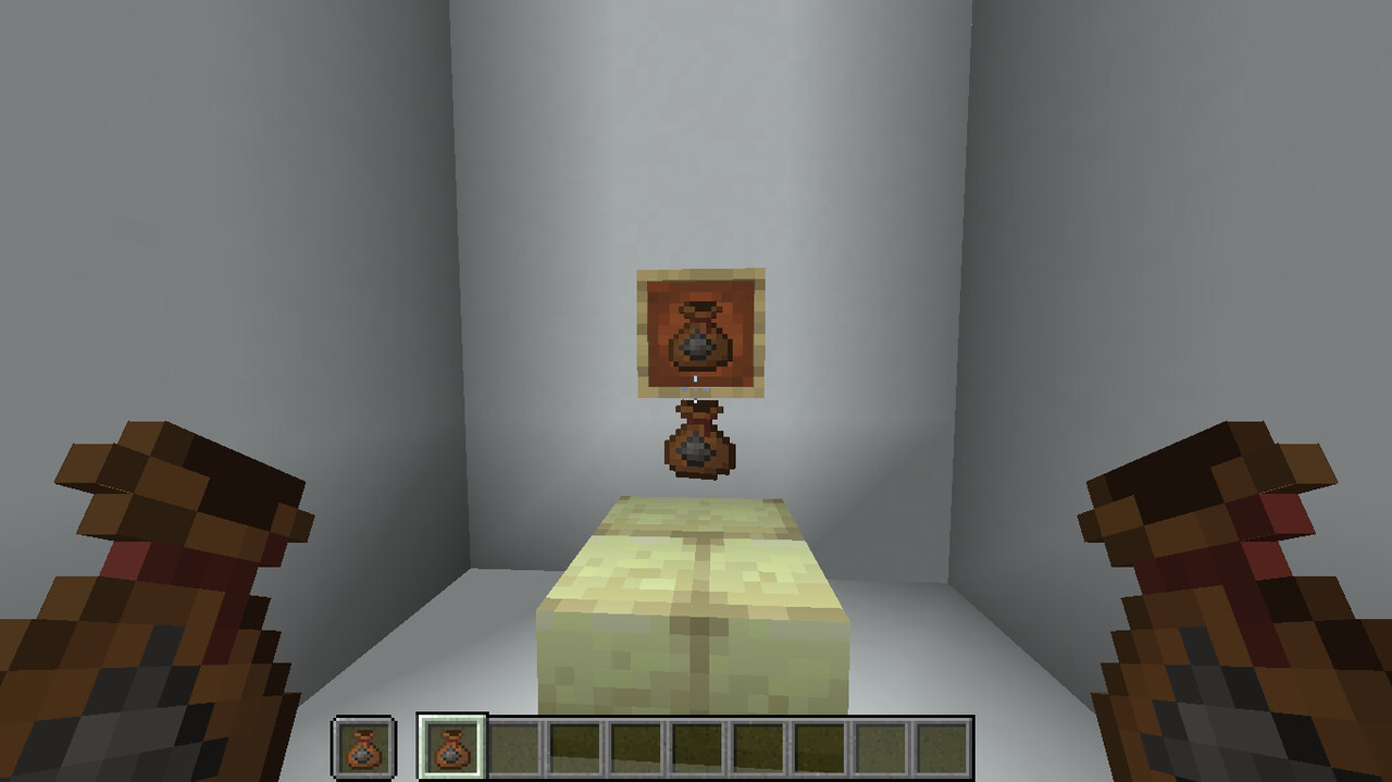 Powders into Bags Minecraft Texture Pack