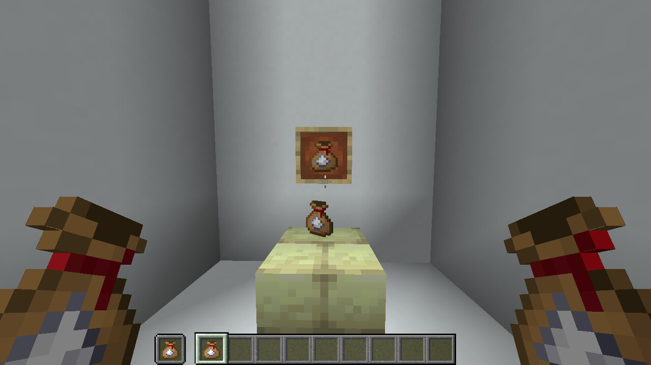 Powders into Bags Minecraft Texture Pack