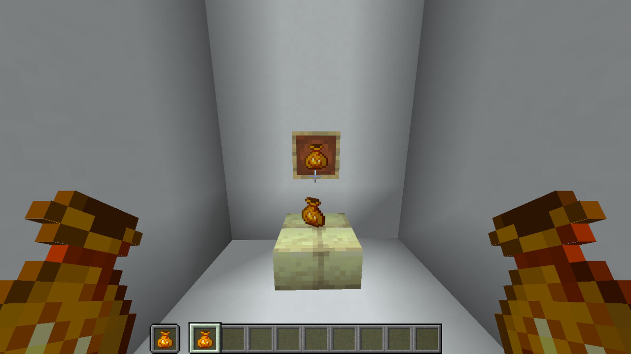 Powders into Bags Minecraft Texture Pack