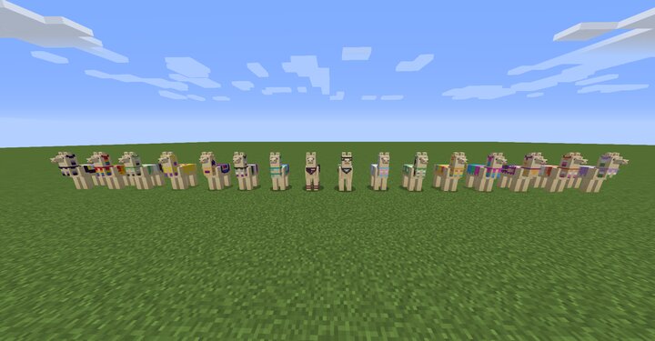 Pride Llamas Minecraft Texture Pack