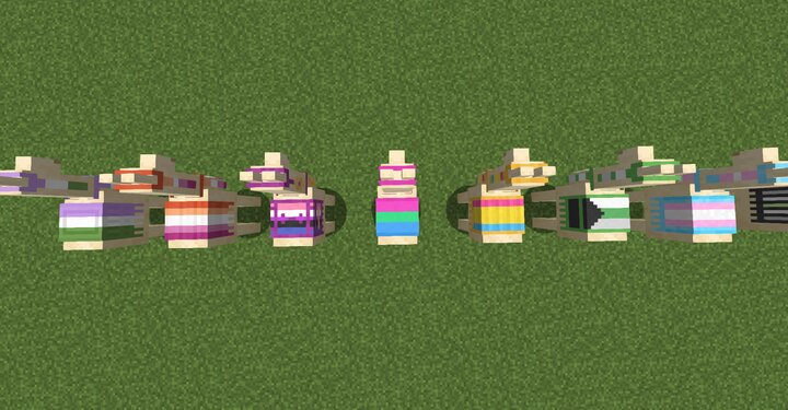 Pride Llamas Minecraft Texture Pack