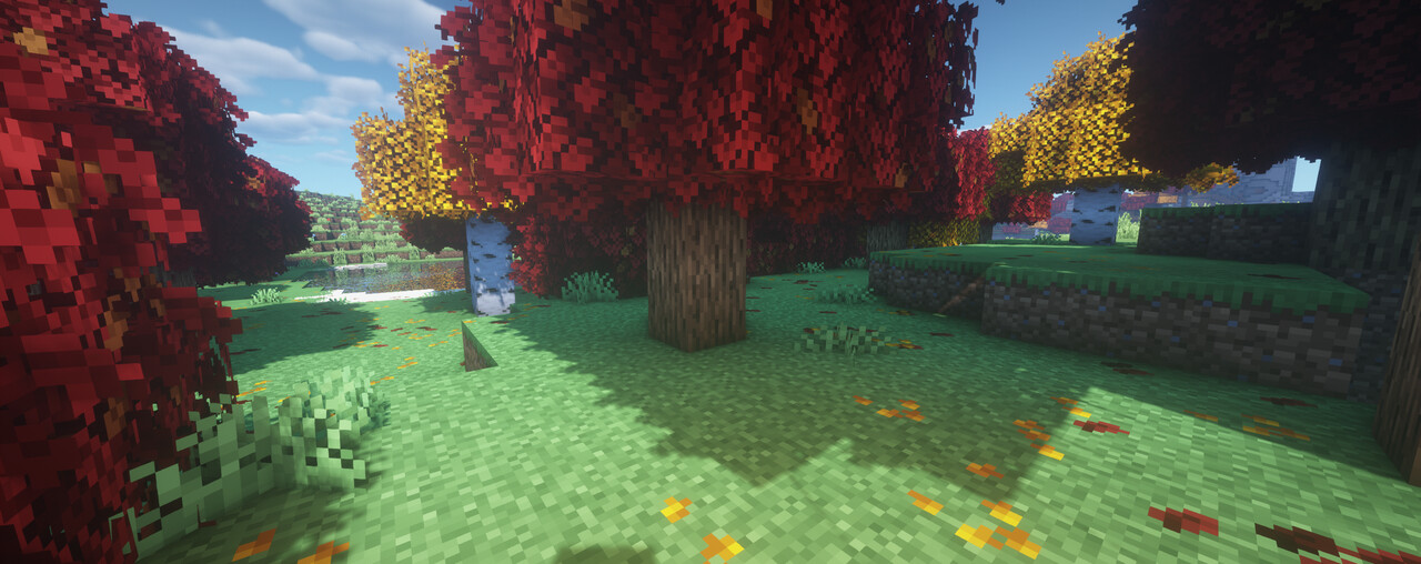 Just Upgrade It Fall Edition ADDON Minecraft Texture Pack