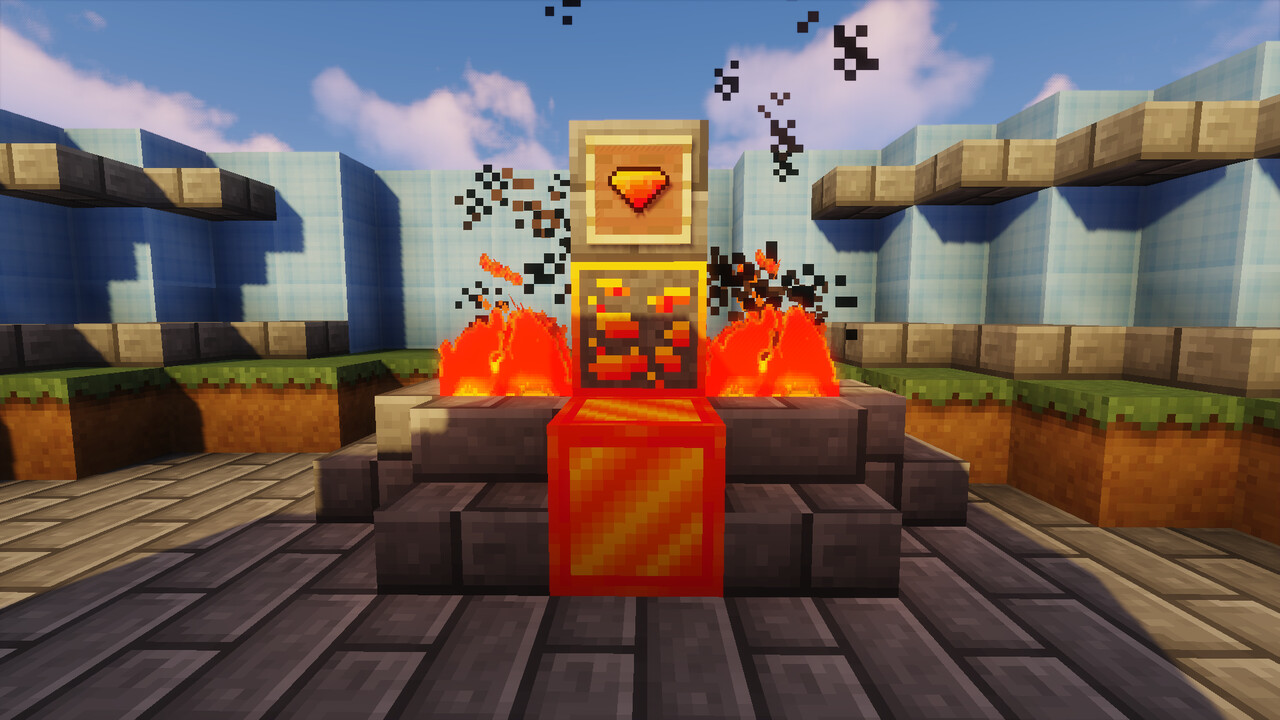 Blazing Fire Pack Minecraft Texture Pack