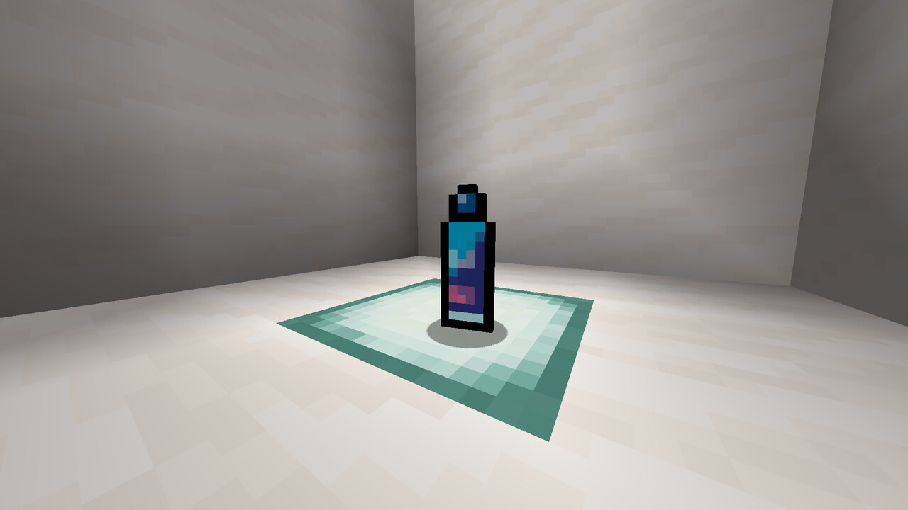 Fiji water bottle Minecraft Texture Pack