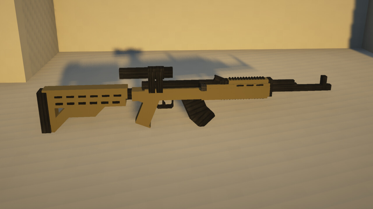 Sks (Simonov Rifle) Minecraft Texture Pack