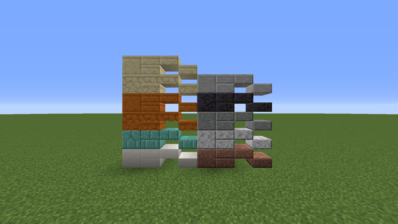 Polished & Slab Consistency Minecraft Texture Pack