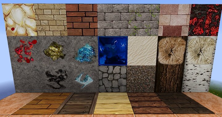 MeineKraft Fanmade HD 256x256 - Honeyball's Texture Pack Minecraft ...
