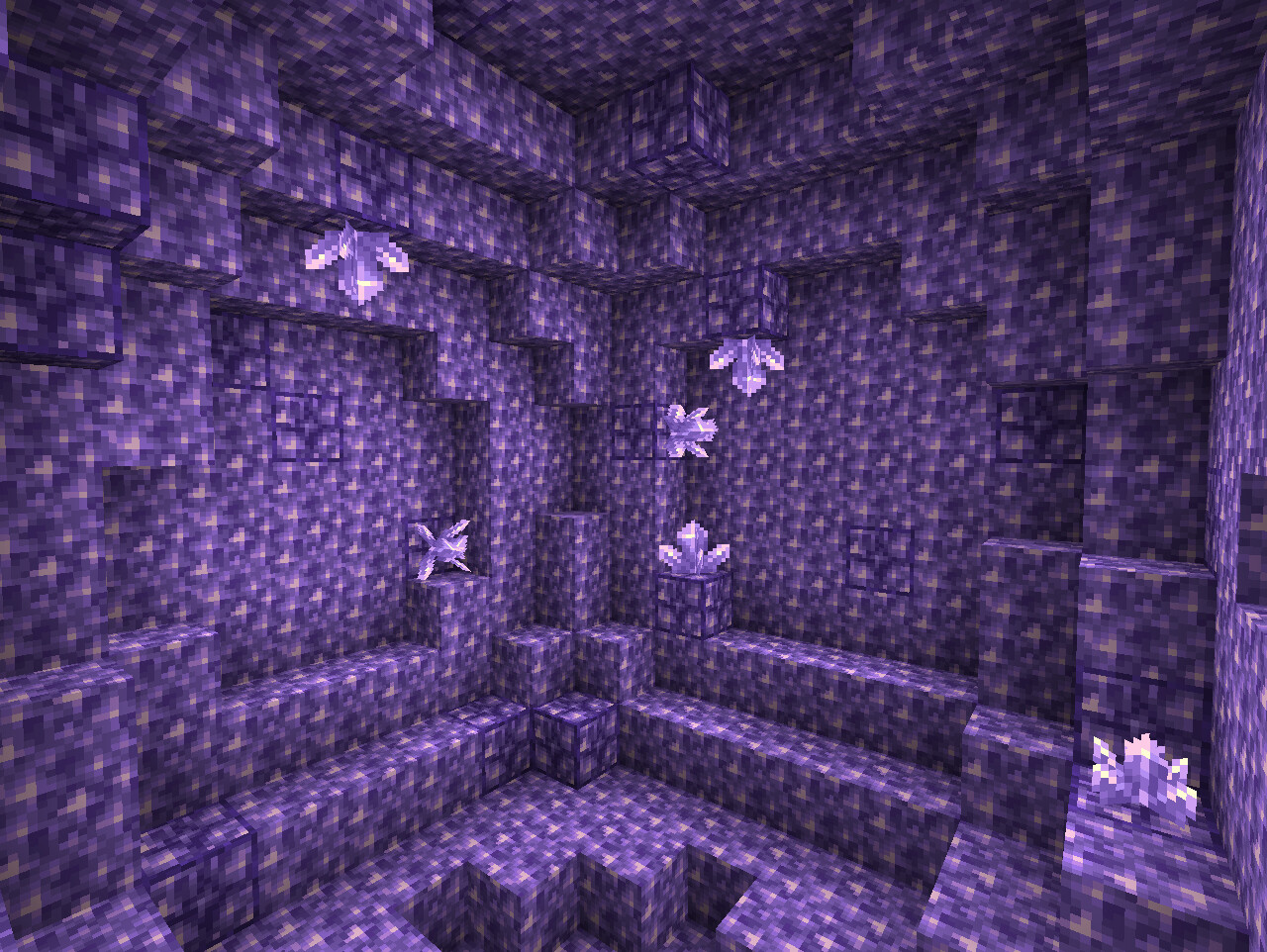 1.17 Ore Outline + new Budding Amethyst texture pack Minecraft Texture Pack