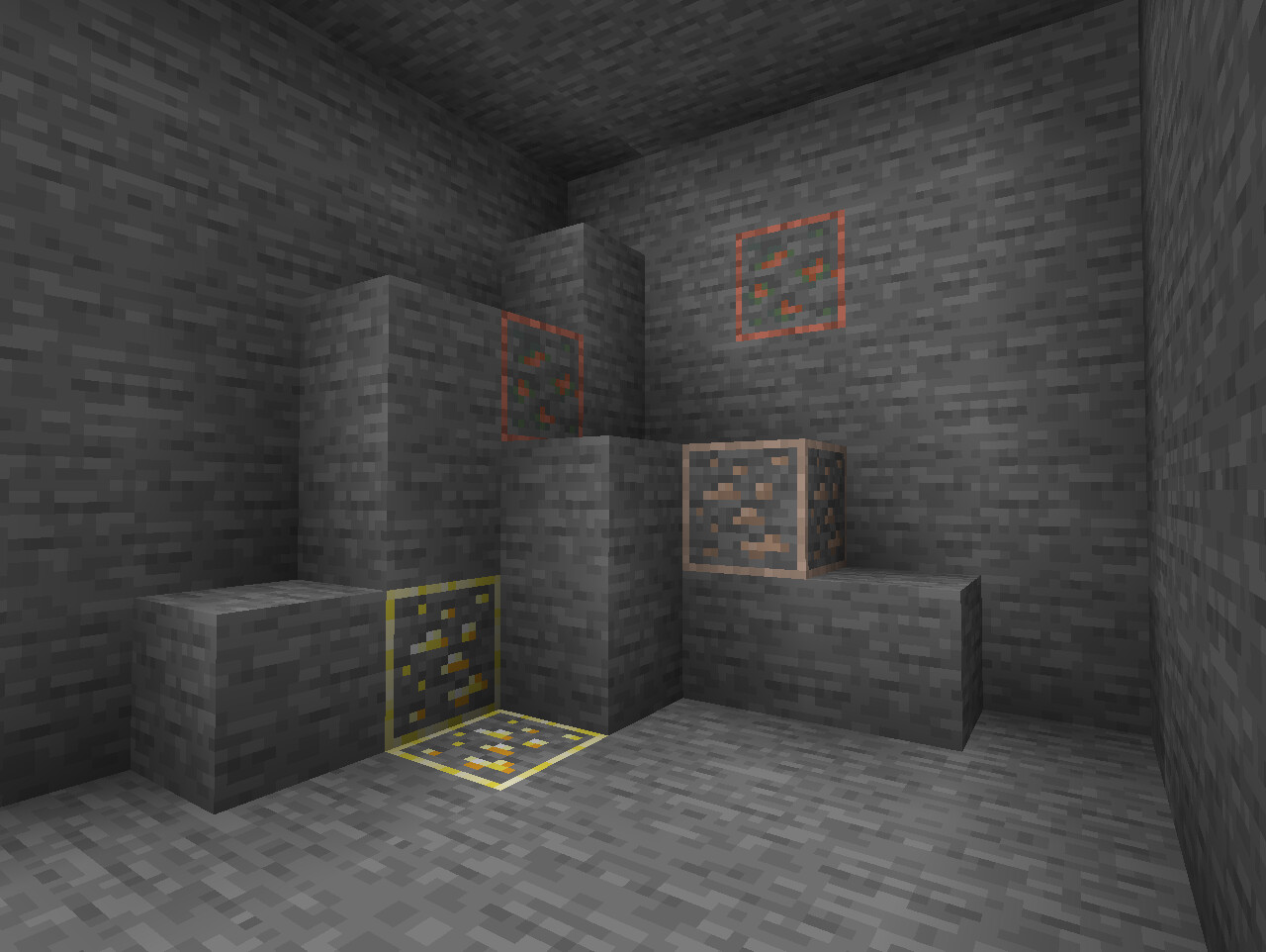 1.17 Ore Outline + new Budding Amethyst texture pack Minecraft Texture Pack