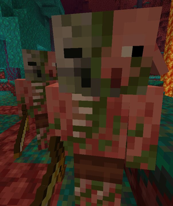 Zombified Piglins to Pigmen (FIXED) Minecraft Texture Pack