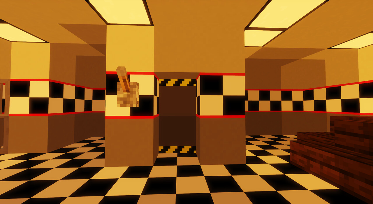 FNaF 1 Texture pack 1.15.2 v1.1.4 see dsc Minecraft Texture Pack