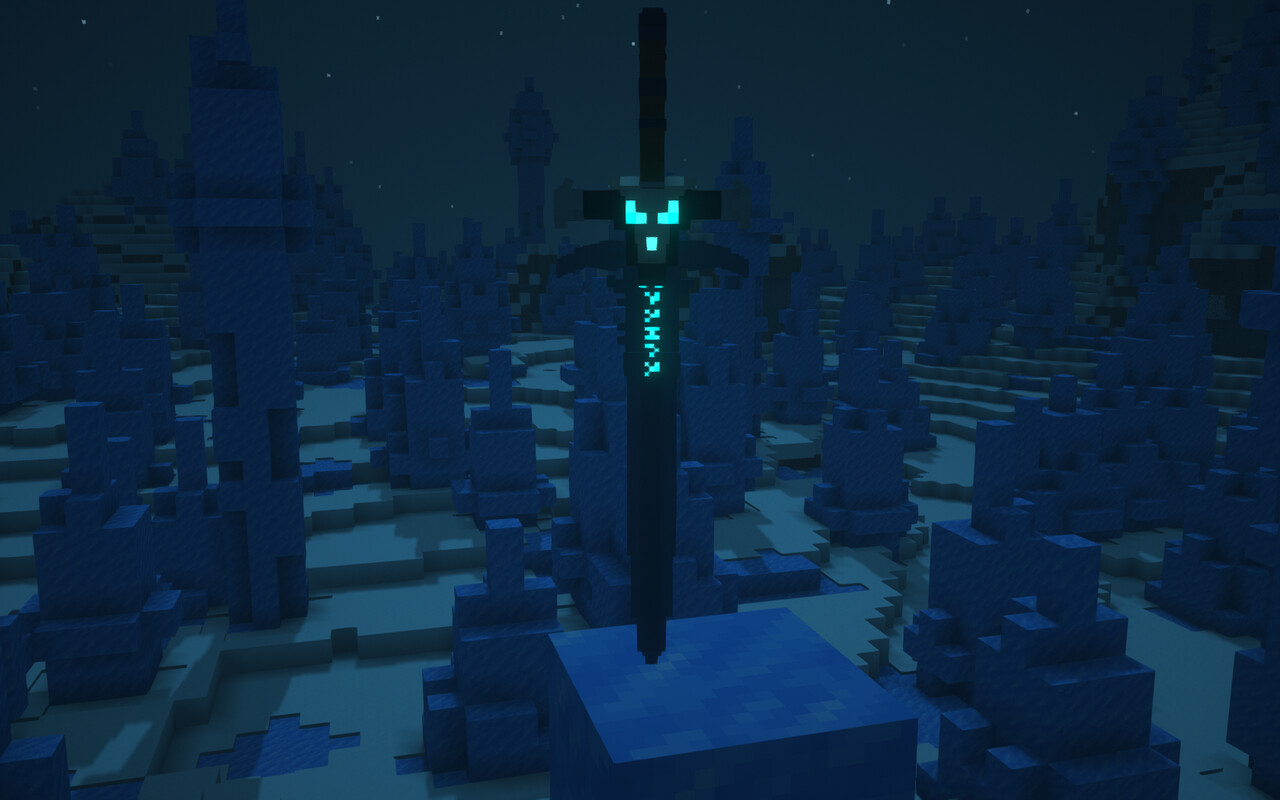 Frostmourne Minecraft Texture Pack