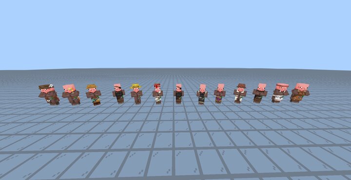 Pig Villagers Minecraft Texture Pack