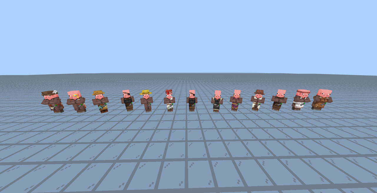 Pig Villagers Minecraft Texture Pack
