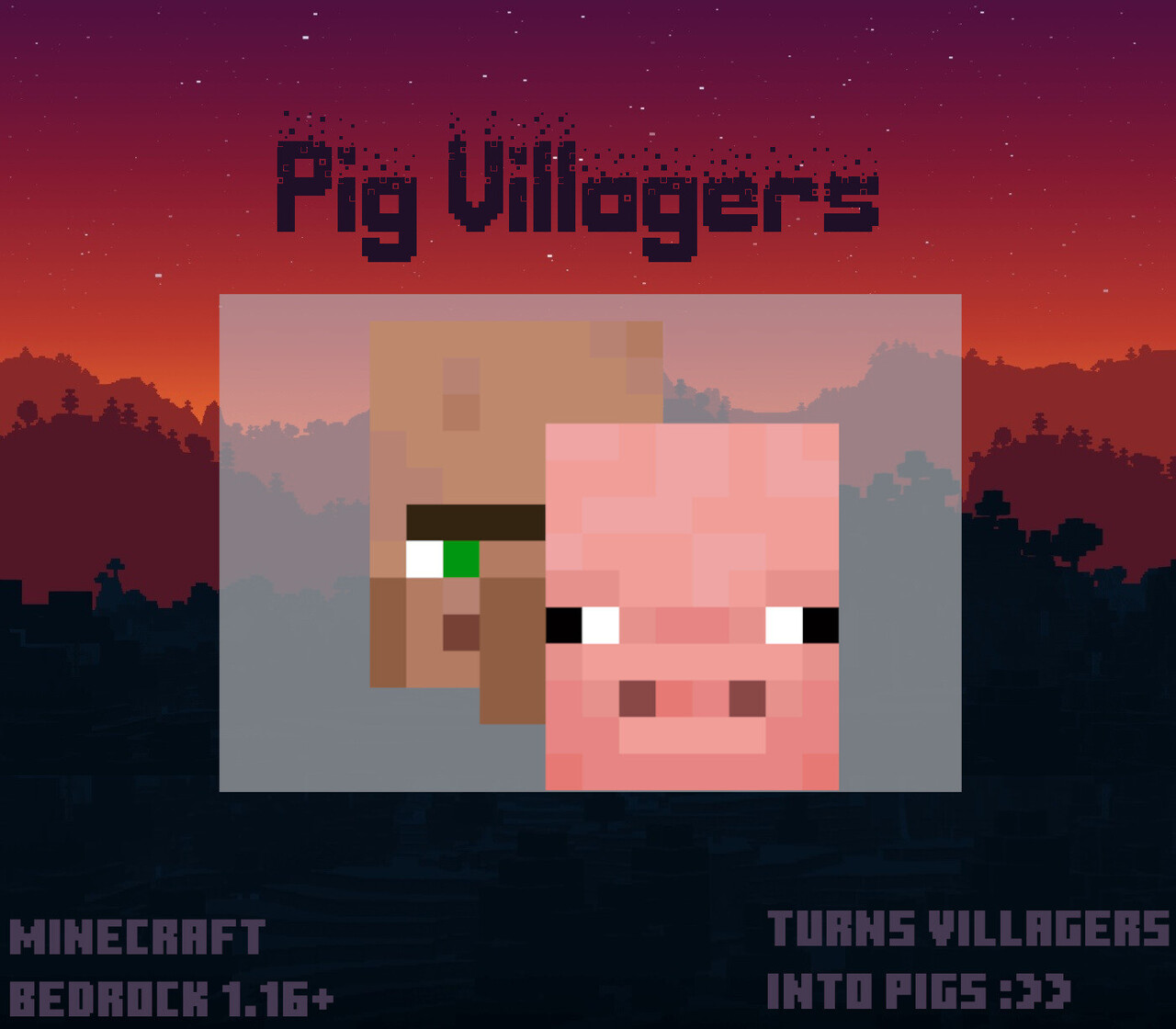 Pig Villagers Minecraft Texture Pack