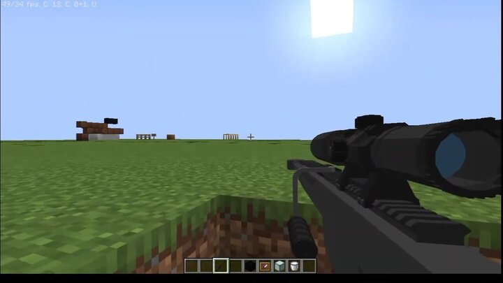 Guns for bow and crossbow Minecraft Texture Pack