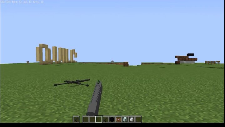 Guns for bow and crossbow Minecraft Texture Pack