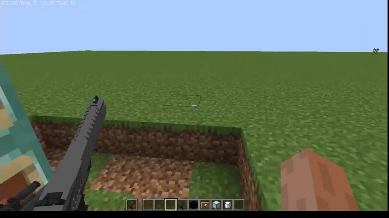 Guns for bow and crossbow Minecraft Texture Pack