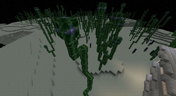 Moon end Minecraft Texture Pack
