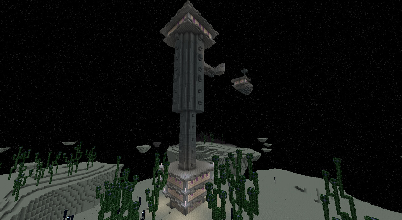 Moon end Minecraft Texture Pack