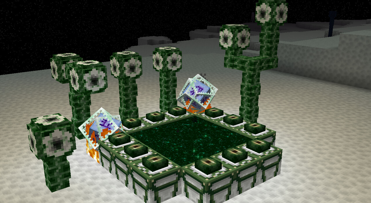 Moon end Minecraft Texture Pack