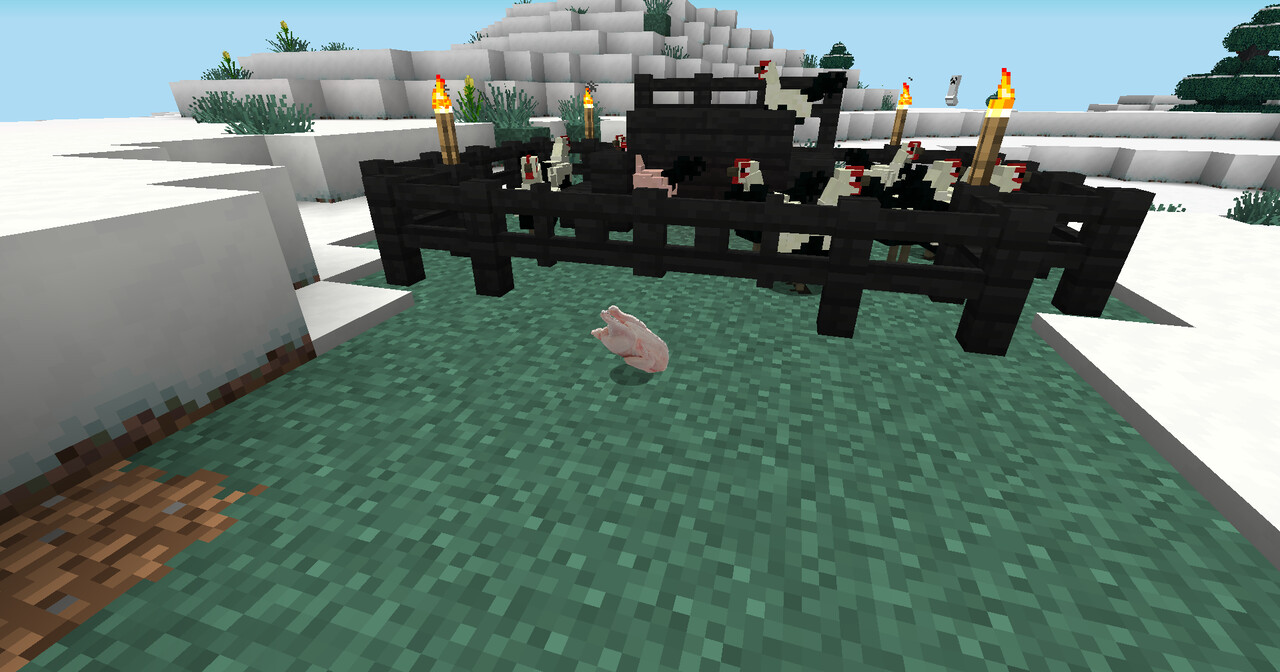 Realistic Raw Chicken - Реалистичная Сырая Курятина [1.14.4] [1024x1024 ...