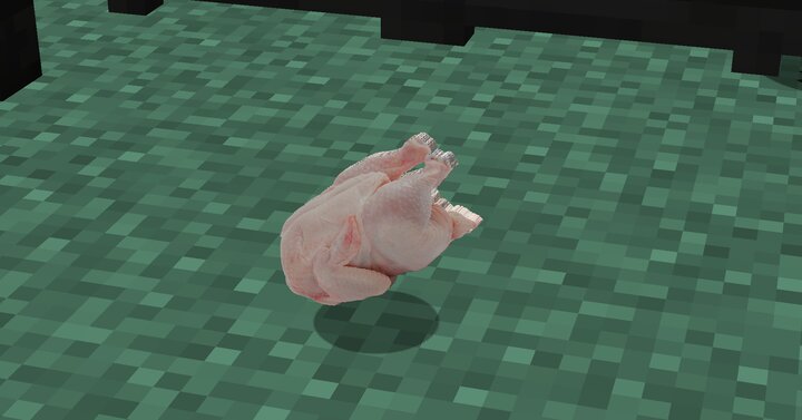 Realistic Raw Chicken - Реалистичная Сырая Курятина [1.14.4] [1024x1024 ...