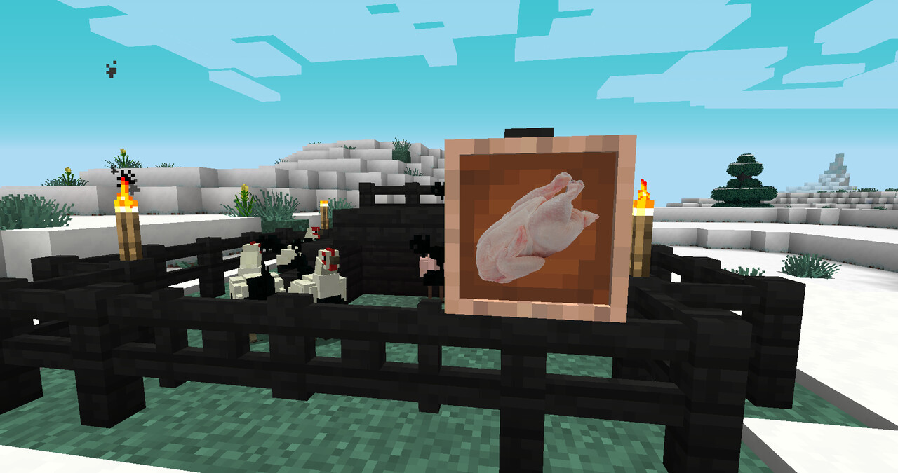 Realistic Raw Chicken - Реалистичная Сырая Курятина [1.14.4] [1024x1024 ...