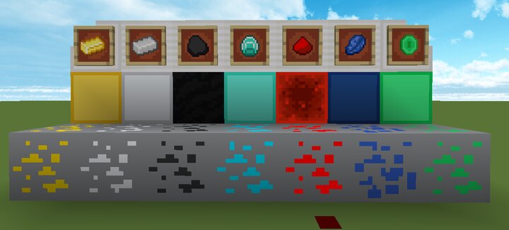 Simplified Default Minecraft Texture Pack