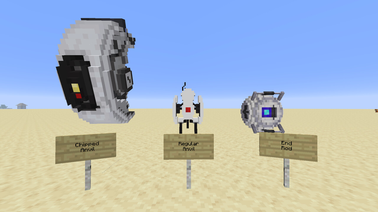 The Portal 2 Pack Minecraft Texture Pack