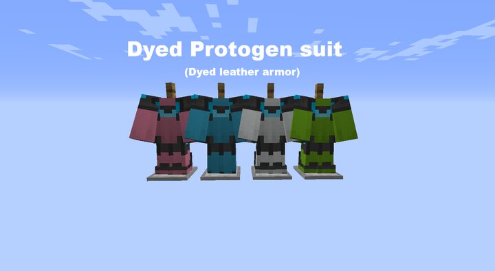 Protogen mask (+Fursuit) for Minecraft 1.15 - 1.16 Minecraft Texture Pack