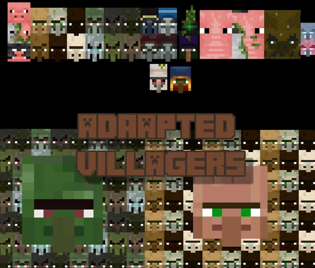 Adapted Villagers Minecraft Texture Pack